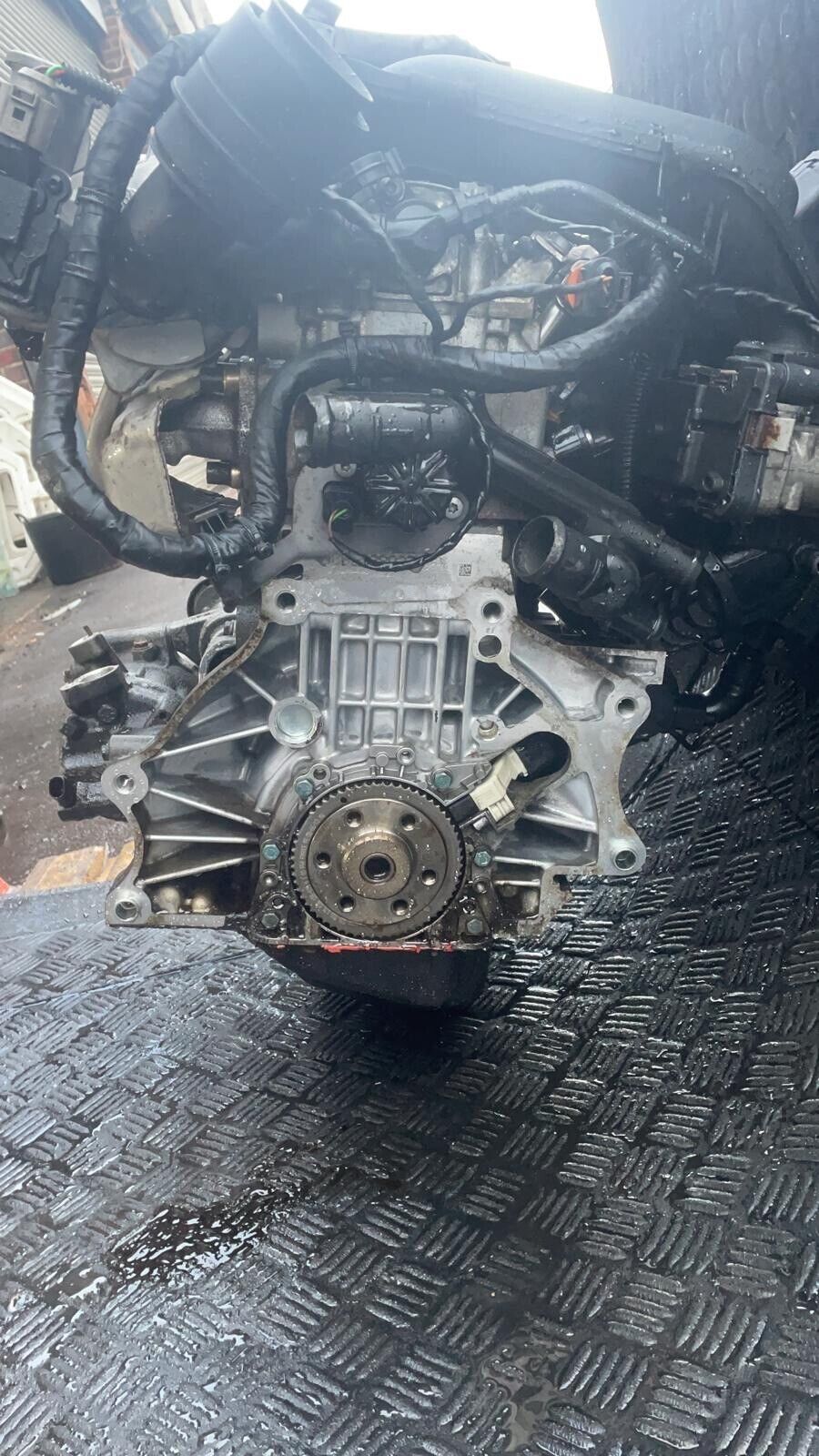 SEAT CBZB ENGINE 1.2TSI COMPLETE SPARES OR REPAIRS HEADGASKET NEW TURBO ...