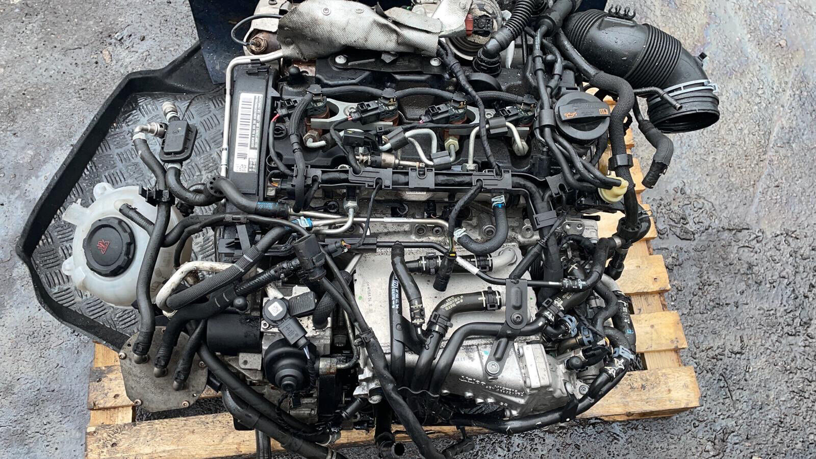 VW GOLF GTD 7.5 DGC COMPLETE ENGINE 2.0 WARRANTY 13230MILES TURBO ...